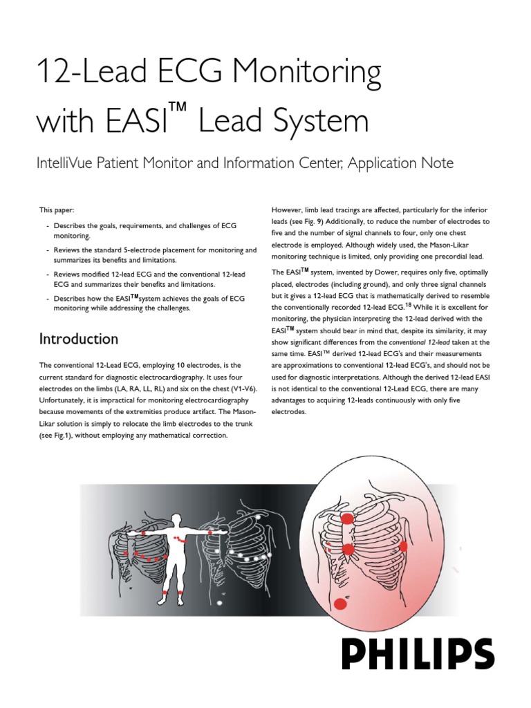 Easi Monitor | PDF | Electrocardiography | Physiology