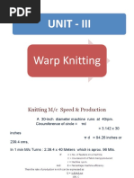 Knitted Loop Structure and Notations | PDF | Knitting | Textiles