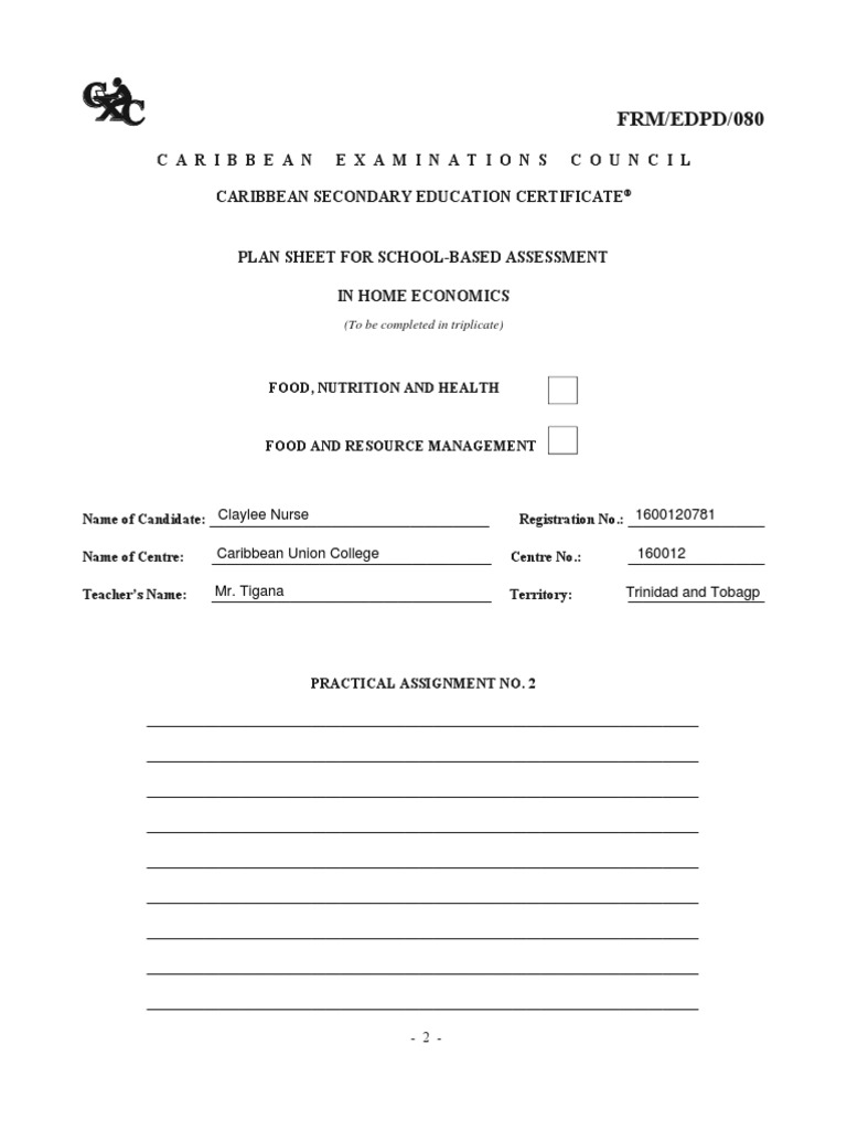 Plan Sheet Sba 1 | PDF | Tomato Sauce | Salad