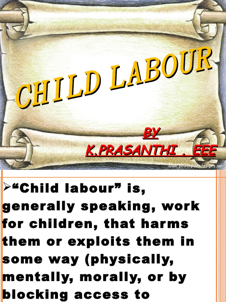Child Labou R | PDF | Child Labour | Employment