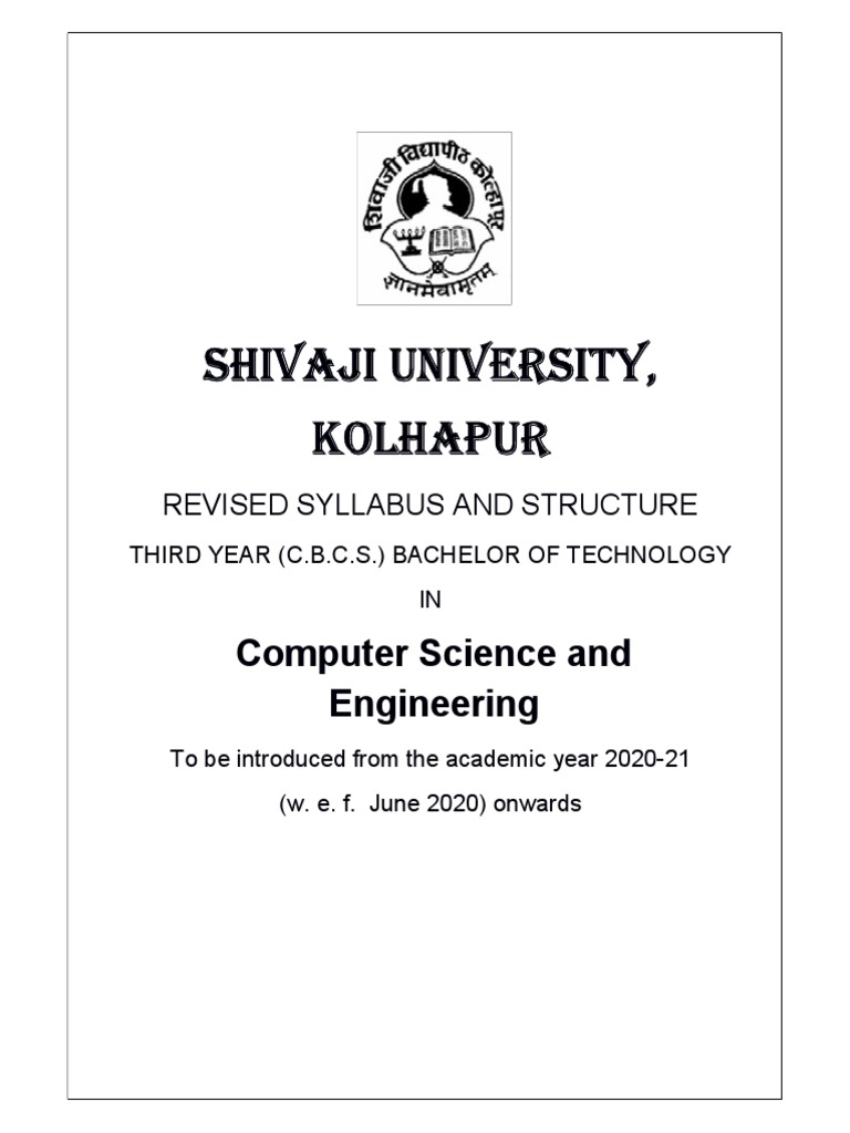 Final TY B Tech CBCS - CSE Syllabus - 20-21 | PDF | Unified Modeling Language | Conceptual Model