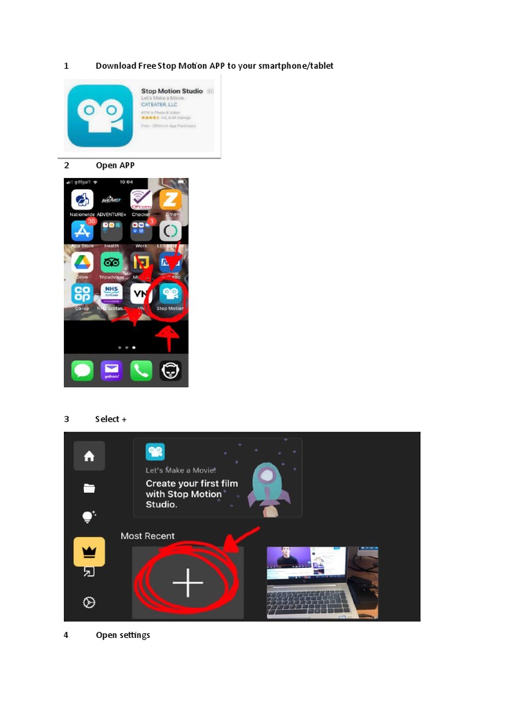 Stop Motion Animation Tutorial | PDF