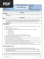 Reception Desk Sops | PDF | Science & Mathematics | Technology ...