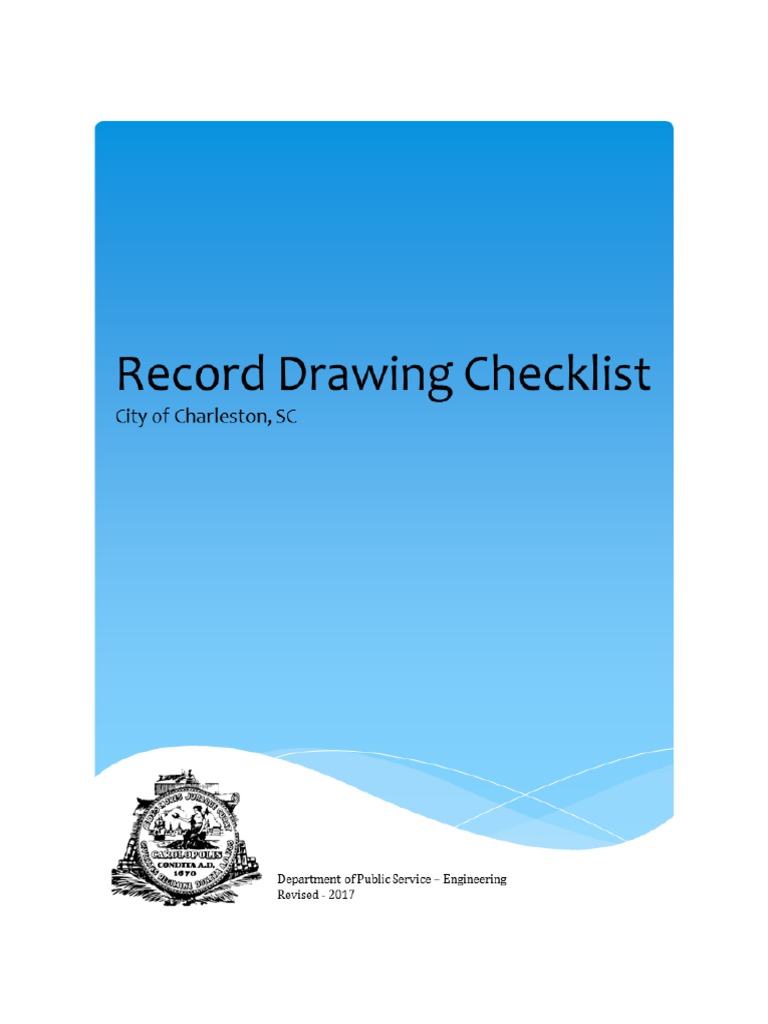 Record Drawing Requirements - 031017 - 201703100820160788 | PDF ...