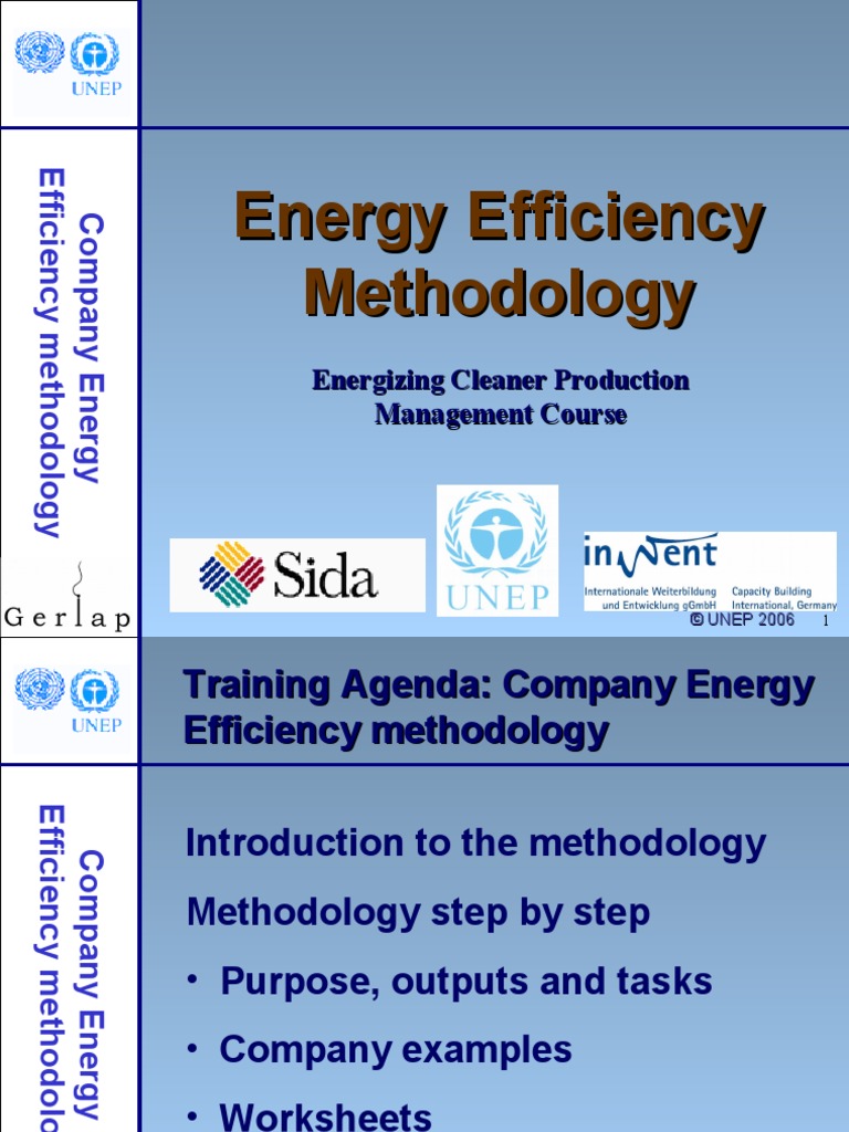EE Methodology | PDF | Boiler | Coal