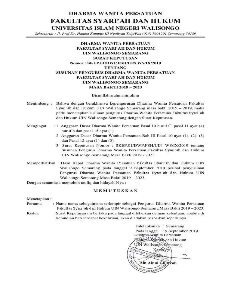 SK DWP FSH 2019 | PDF