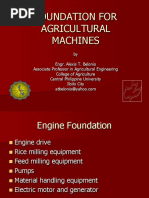Genset Foundation Computation | PDF | Engine Technology | Internal Combustion Engine