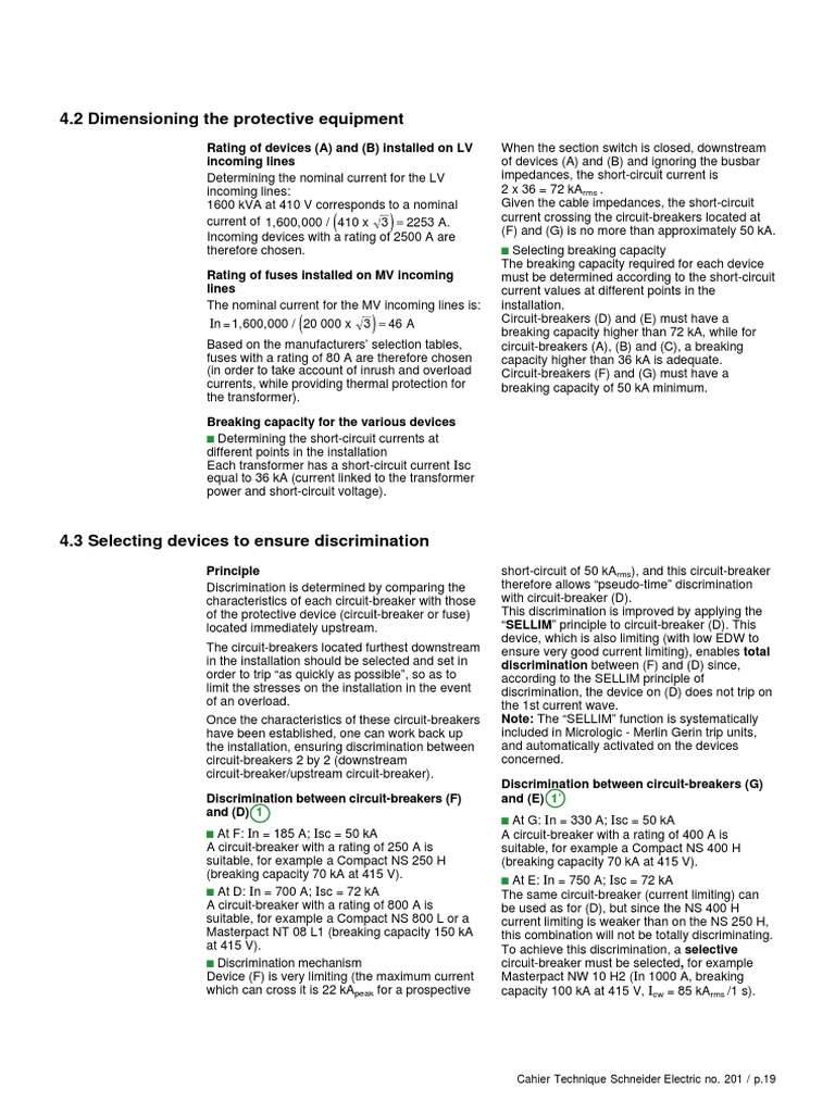 ECT201 - Discrimination With LV Power Circuit-Breakers 21 | PDF | Fuse ...