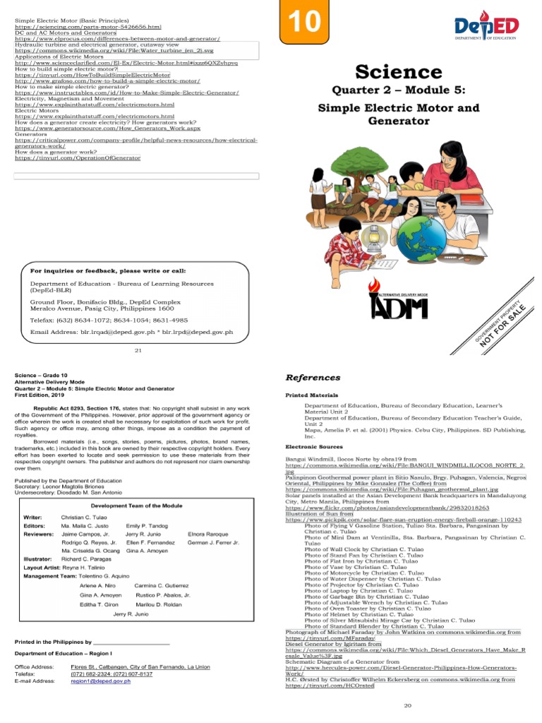 Science 10 Module 5 Quarter 2 | PDF