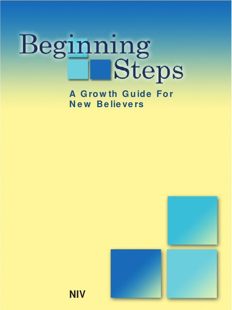 A Growth Guide For New Believers | PDF | Baptism | Prayer