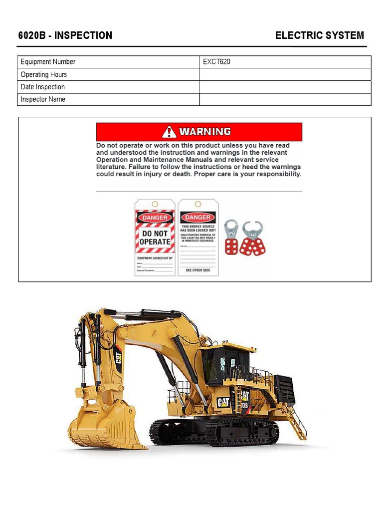 6020B Electric System Inspection Guide | PDF | Electrical Connector ...