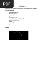 Practical File of Computer Graphics | PDF | Elementary Geometry | Space