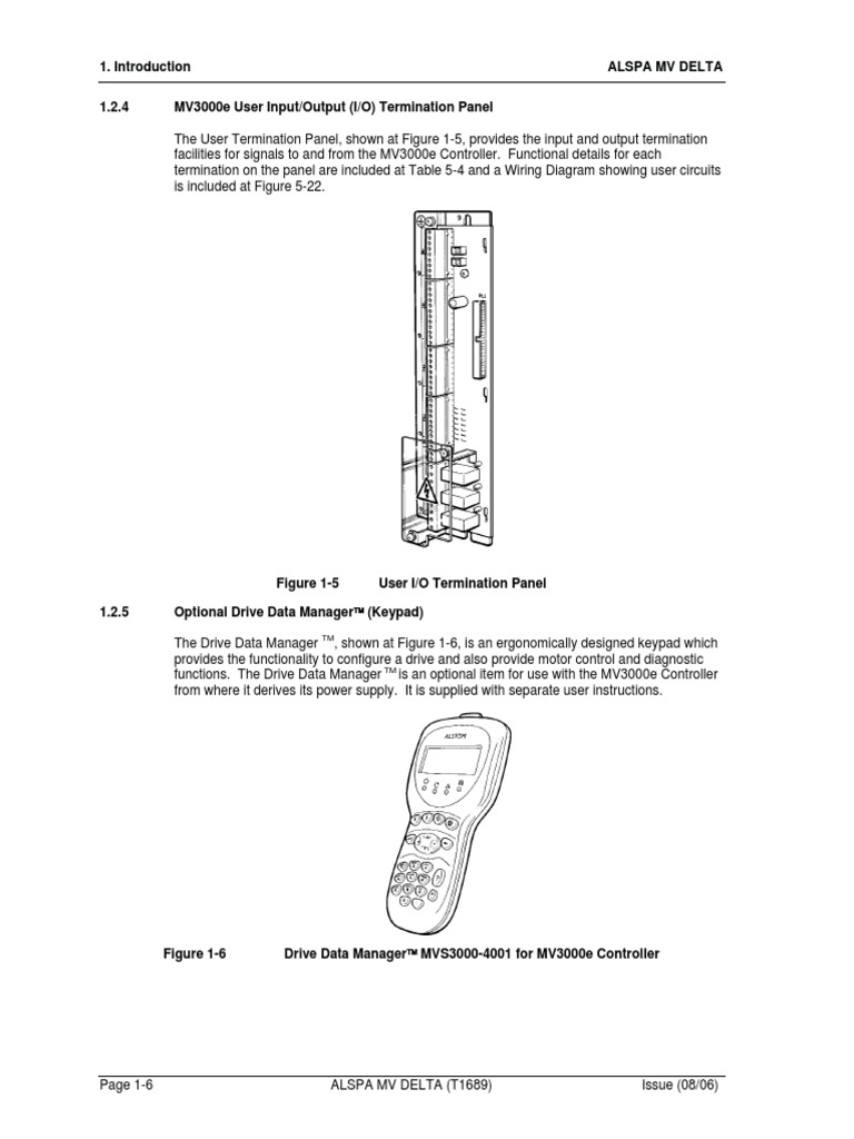 Alspa MV3000 Delta T1689 | PDF | Electrical Connector | Fuse (Electrical)