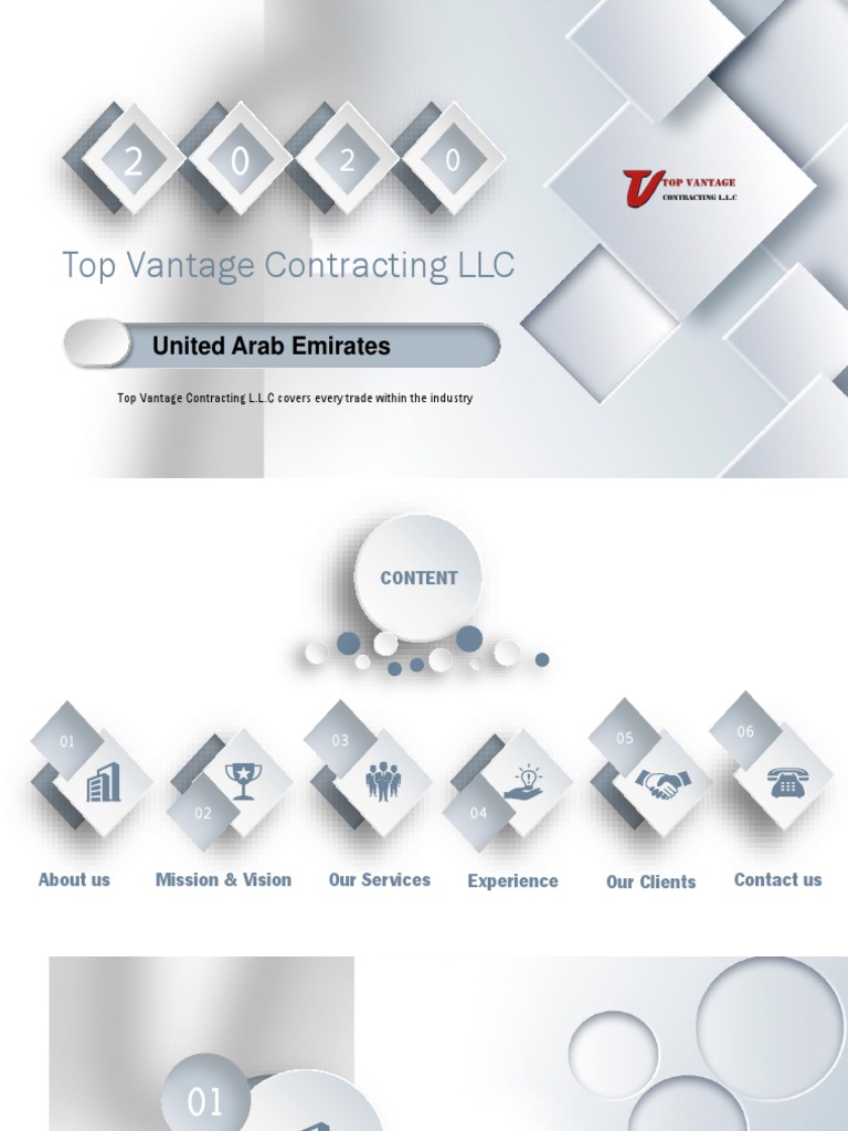 EPC Sub Contractor Top Vantage Contracting LLC 2020 | PDF | Pipe (Fluid ...