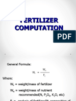 Fertilizer Calculation Methods and Examples | PDF | Fertilizer ...