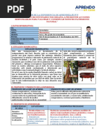 1ero Y 2do Experiencia De Aprendizaje 2 Matematica Pdf Geometría