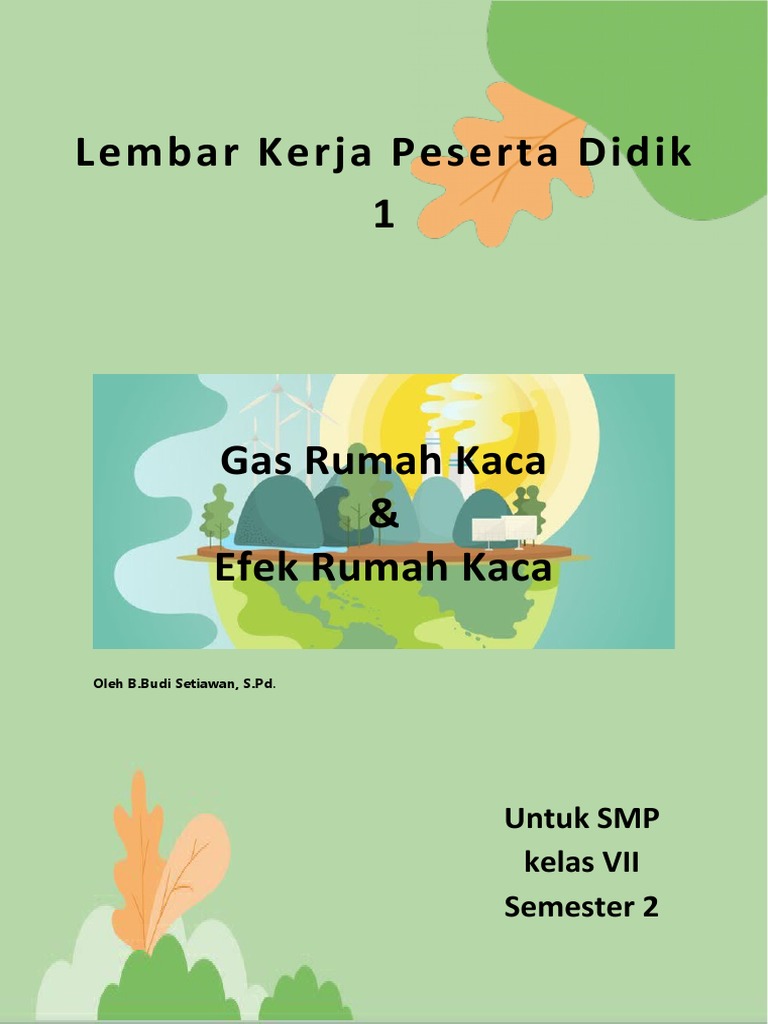 LKPD 1 Efek Rumah Kaca | PDF