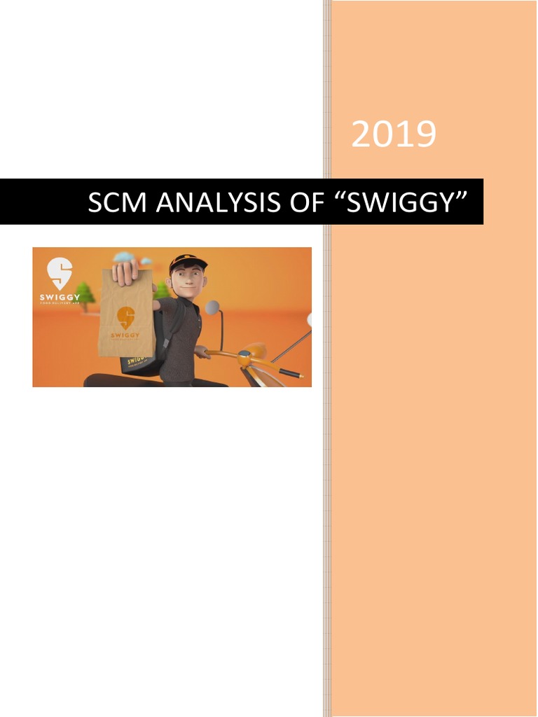 Analyzing the Supply Chain of Food Delivery Leader Swiggy: A Focus on ...