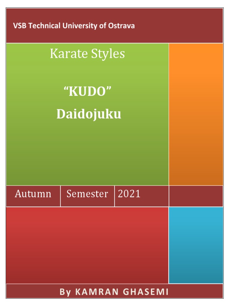 Karate Kudo Daido Juku | PDF | Karate | Individual Sports