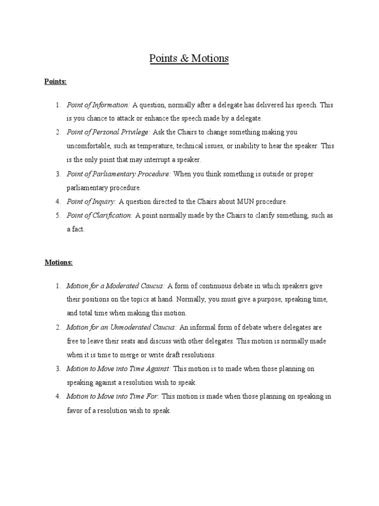 Points and Motions Tmun | PDF | Political Law | Government