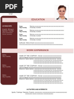 2 CV in TCS Format | PDF | Résumé | Computing