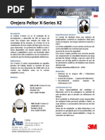 Ficha Tecnica Fonos 3m Optimo 98 | PDF | Science | Ingeniería