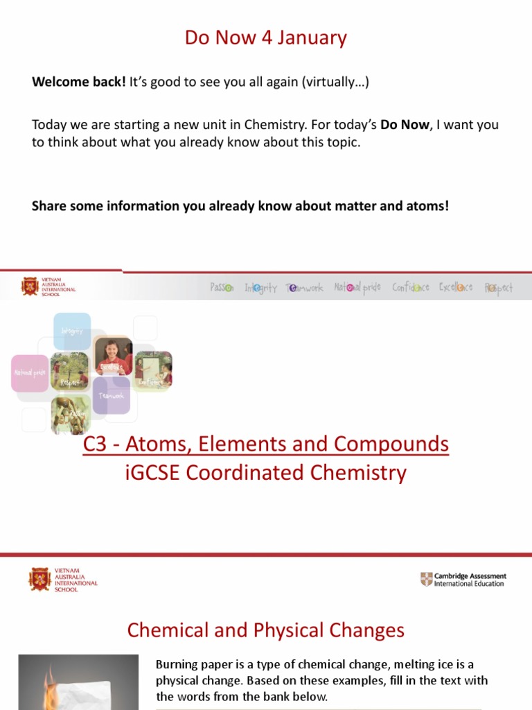 Atoms, Elements and Compounds | PDF | Ion | Chemistry