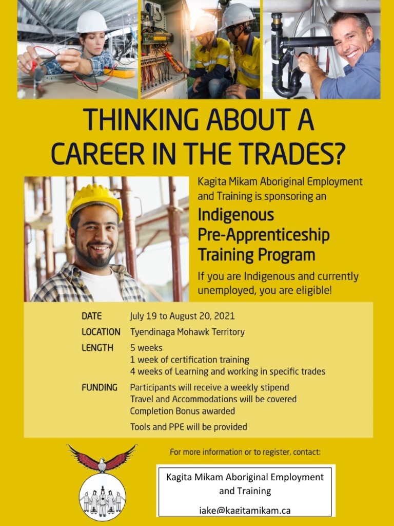 Pre-Apprenticeship Program - Start January 24, 2022 | PDF