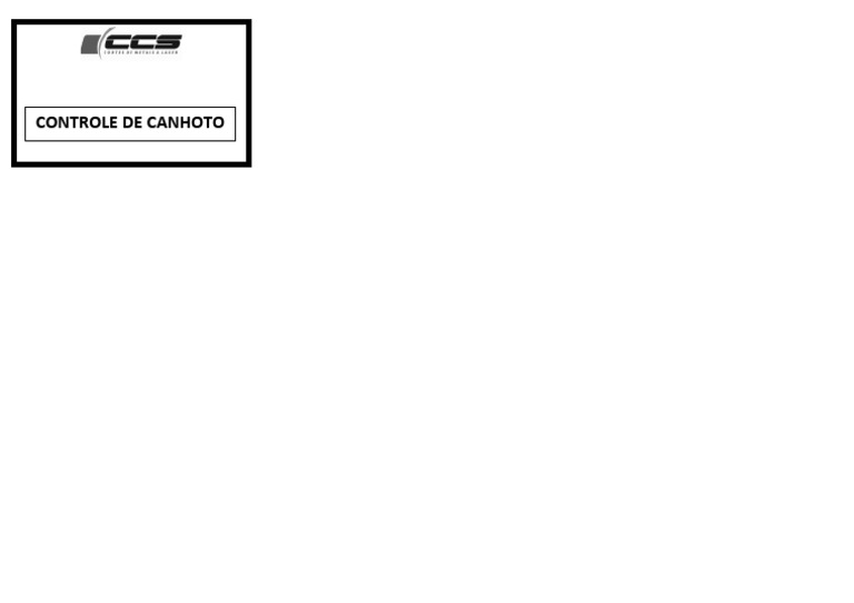 Controle de Canhoto | PDF