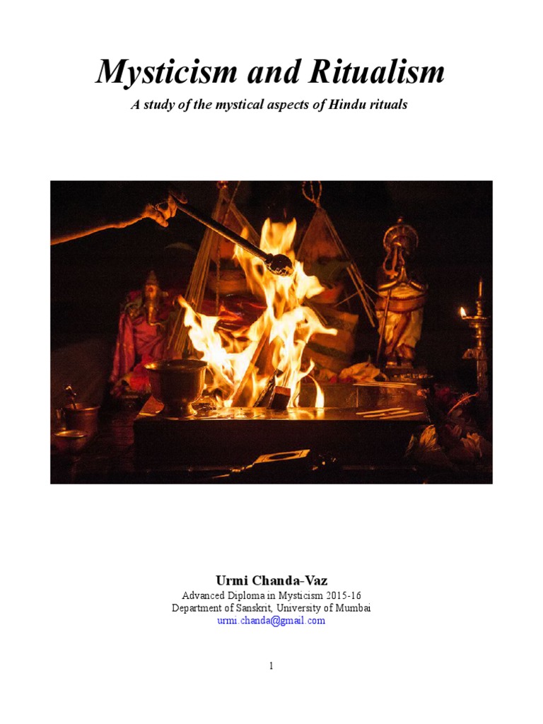 Mysticism and Ritualism A Study of The M | PDF | Yoga | Vedas