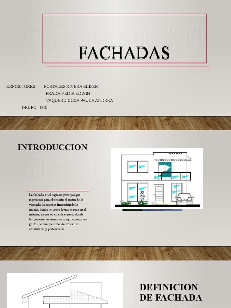 Fachada | PDF | Elementos arquitectónicos | Diseño arquitectonico