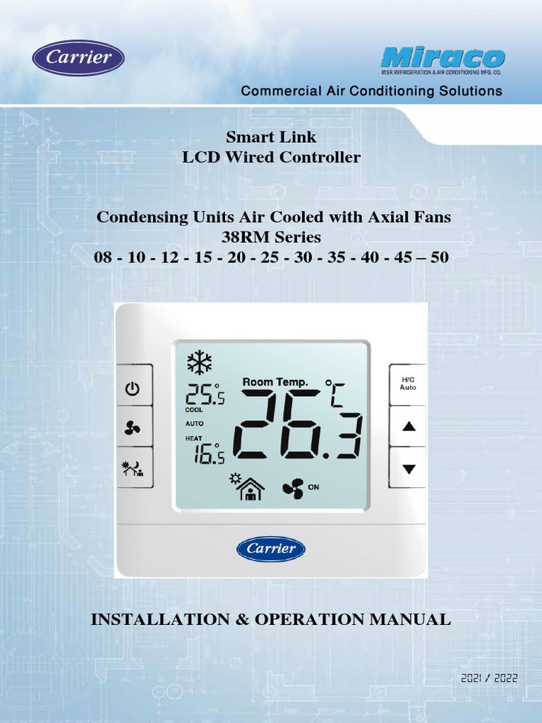 IOM Smart Link Wired Controller 38RM - 15.02.2021 | PDF | Thermostat ...