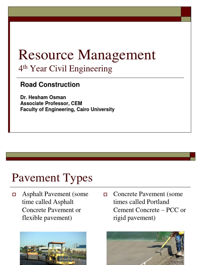 Road Construction | PDF | Road Surface | Concrete