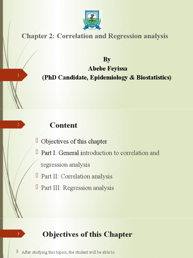 Chapter 4-Correlation and Regresssion | PDF | Regression Analysis | Correlation And Dependence