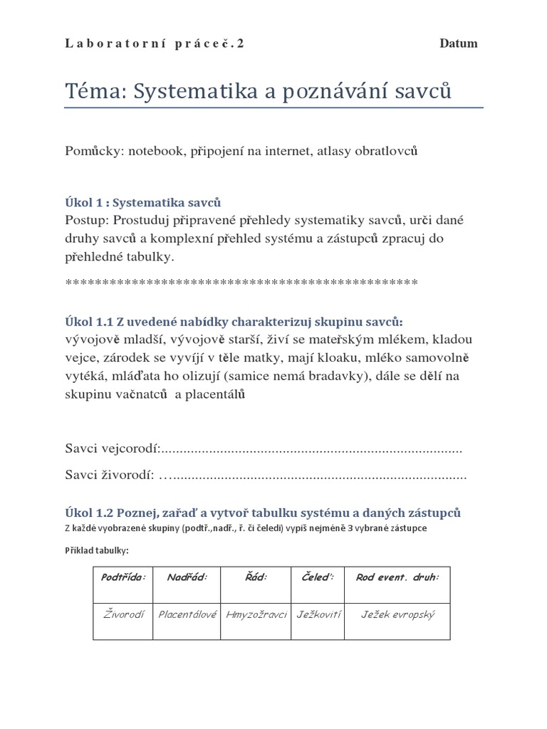 Septima - LP Č. 1 Savci - Systém | PDF