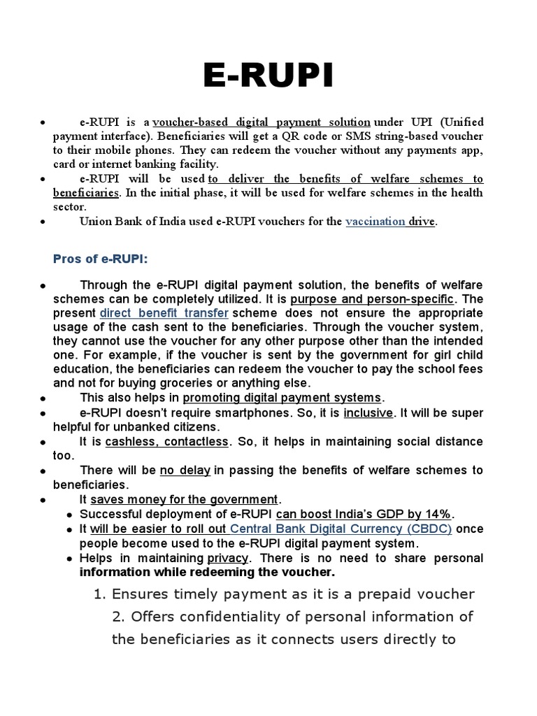 E - Rupi GD | PDF | Payments | Voucher