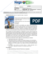 Guia # 3 La Fuerza y El Movimiento. 3° Grado | PDF