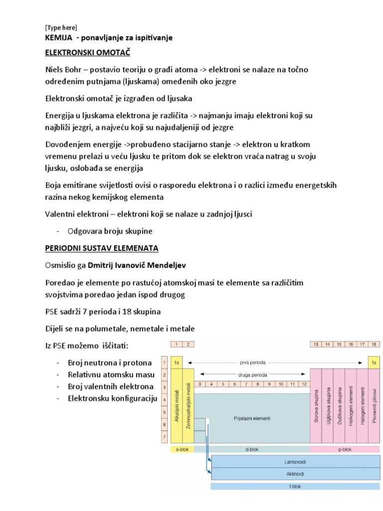 Elektronski Omotač | PDF