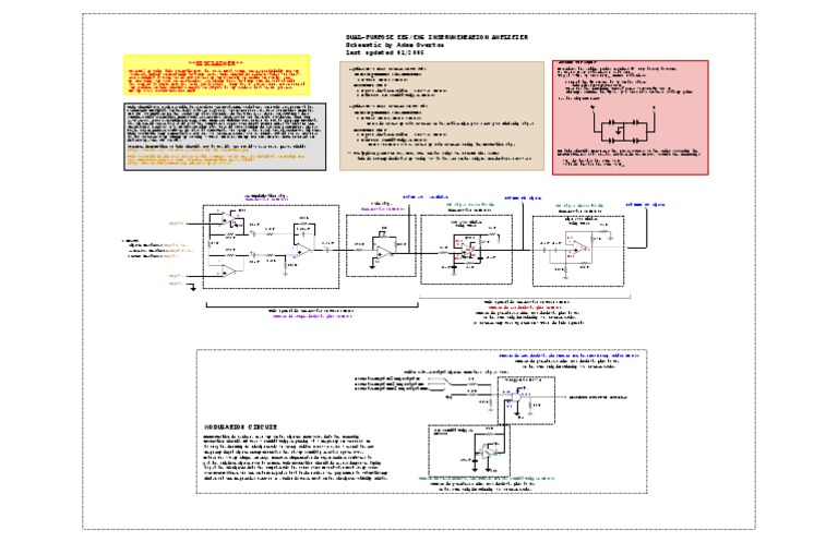 Dual-Purpose EEG/EKG Instrumentation Amplifier: A Guide to Designing ...