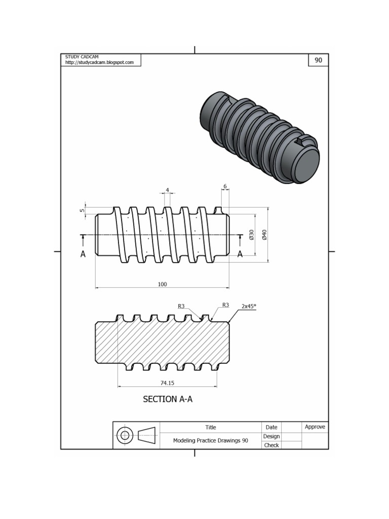 Ejercicios Modelado 3D | PDF
