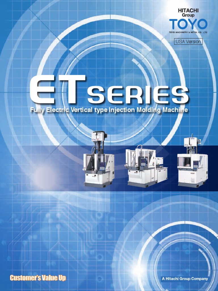 ET - Series Toyo | PDF | Machines | Screw