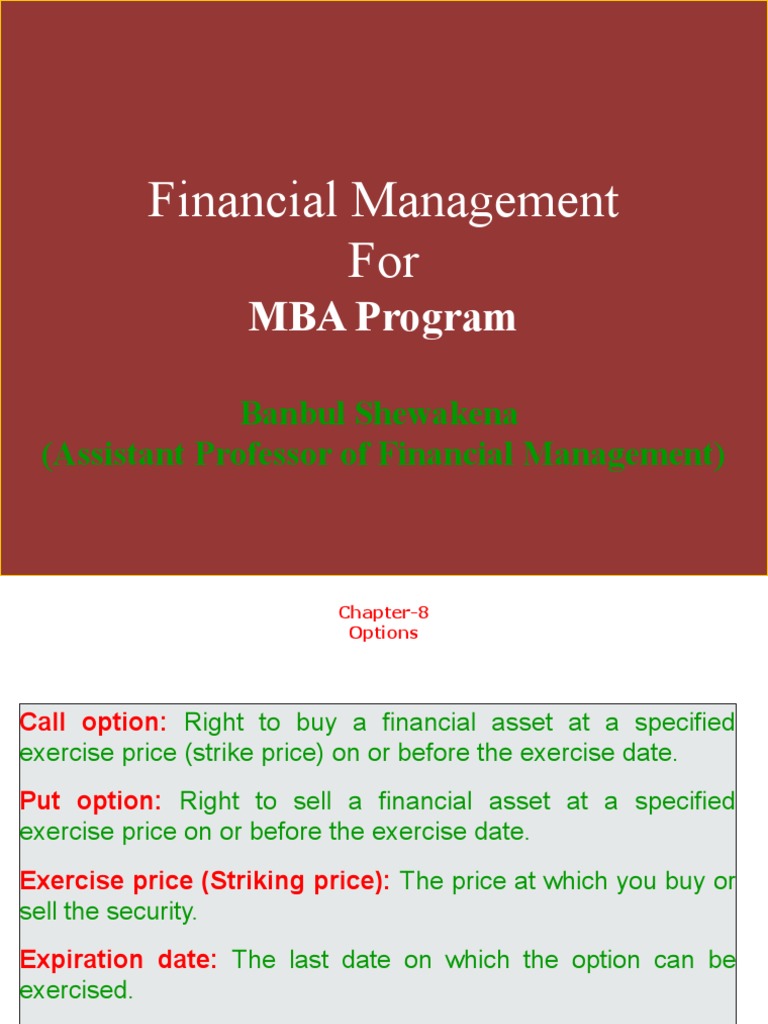 FM Ch9 Derivetives | PDF | Finance & Money Management