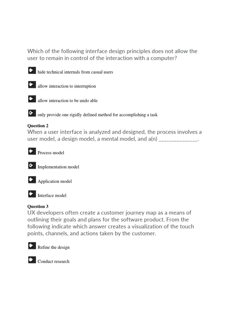 Quiz7 For System Design Course | PDF | Computing | Software Engineering