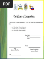 Certificate OJT Template | PDF