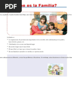 La Familia para Primer Grado de Primaria | PDF | Familia | Amor