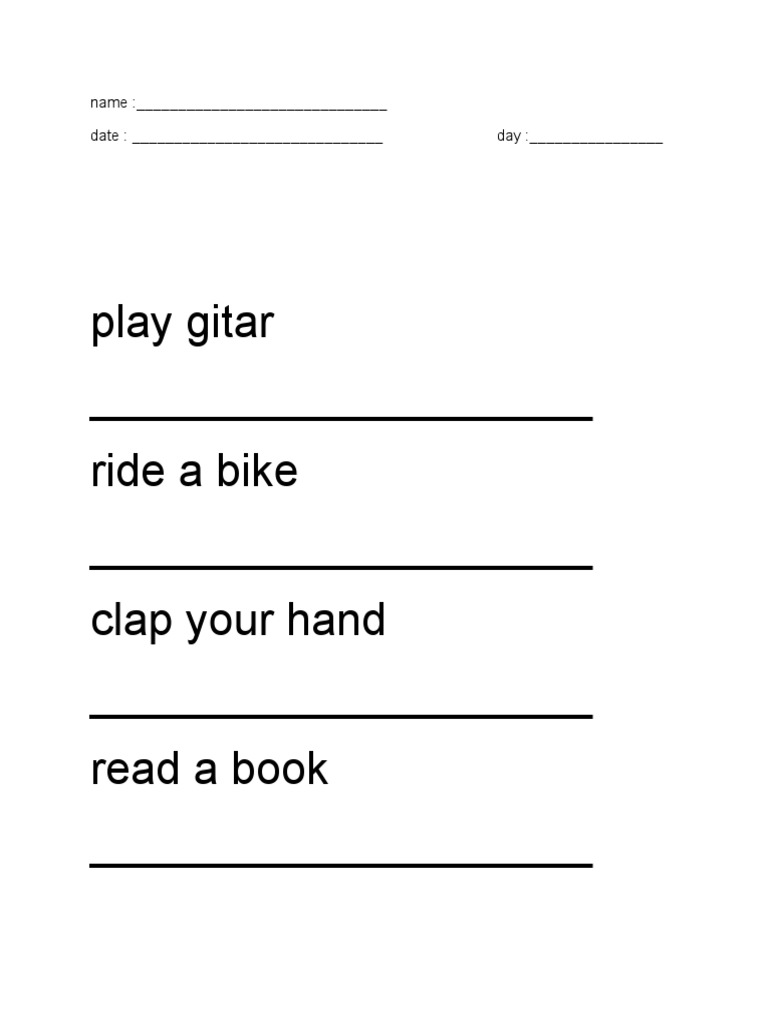 Lembaran Kerja Bi Pdf Home Garden