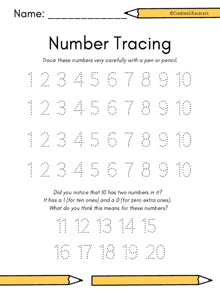 1 2 3 4 5 6 7 8 9 10 Number Tracing 1 2 3 4 5 6 7 8 9 10 1 2 3 4 5 6 7 ...