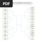 Contoh Bagan Pertandingan Futsal | PDF
