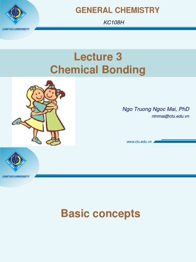 Chemical Bonding Lecture Notes | PDF | Molecular Orbital | Chemical Bond