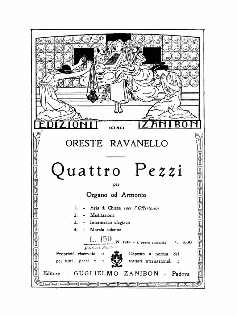 Ravanello Oreste - Quattro Pezzi | PDF